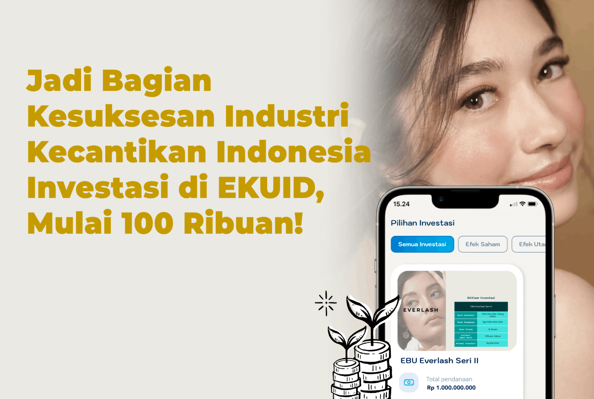 Sukses Pendanaan di EKUID, Everlash Plaza Indonesia Resmi Dibuk
